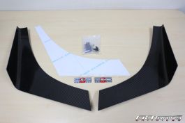 Go Tuning Unlimited M&M Honda Racing Carbon Canards - Universal